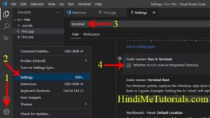 How to Run C++ Program in Visual Studio Code in Hindi - Hindi Me Tutorials